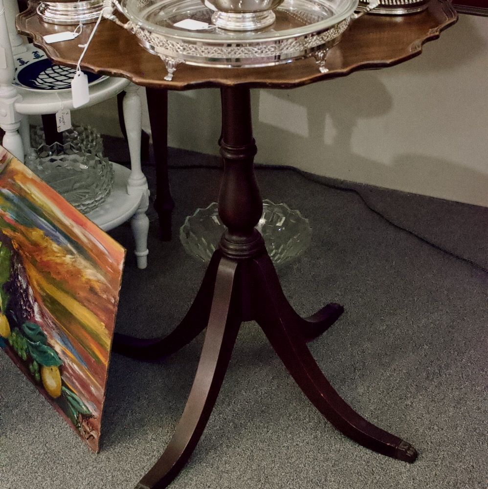 Shop 4 leg pie crust table | Hunt & Gather