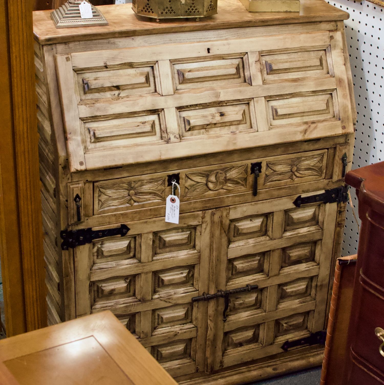 Shop Bleached drop front desk | Hunt & Gather