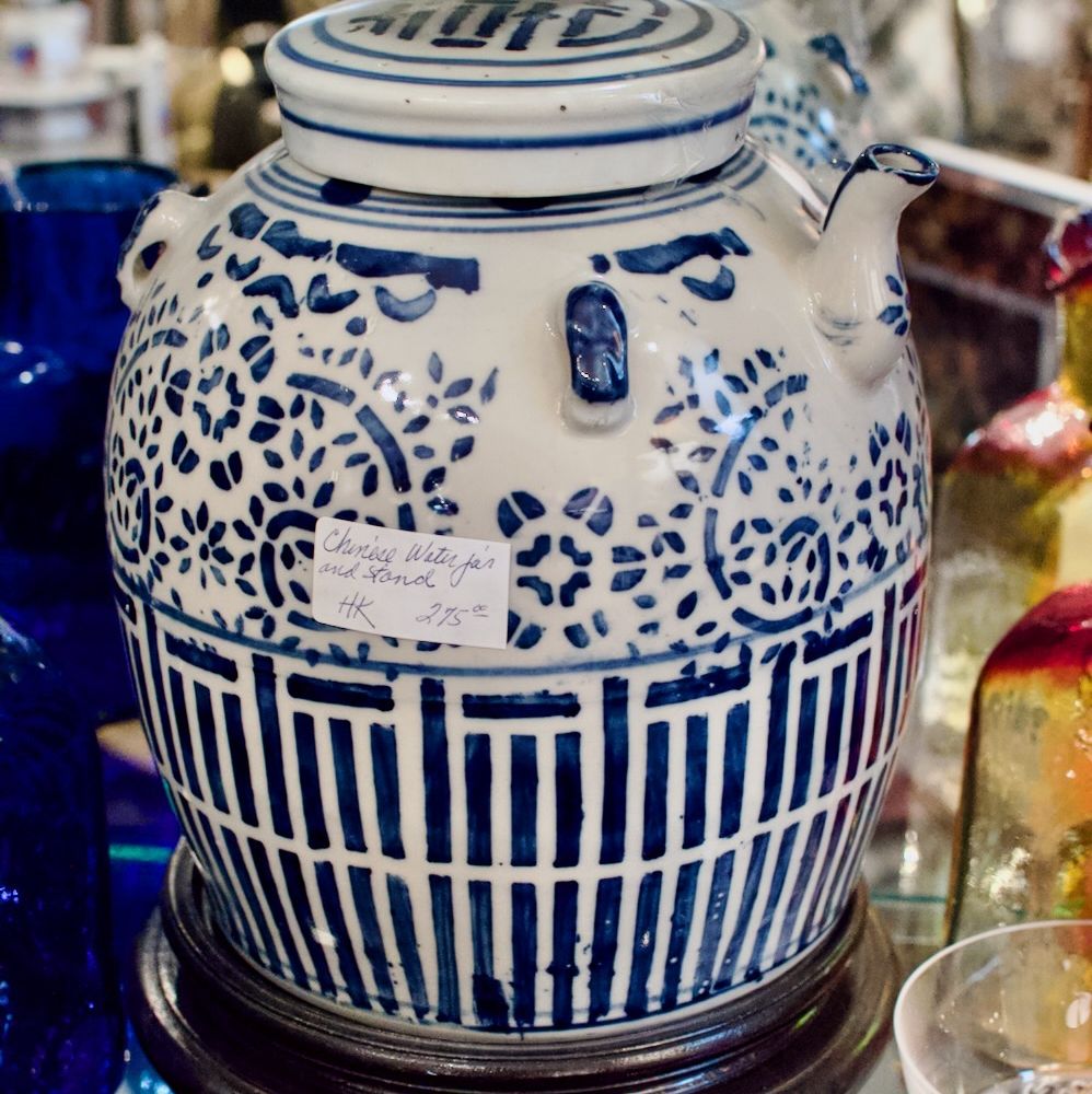 Shop Chinese water jar & stand | Hunt & Gather