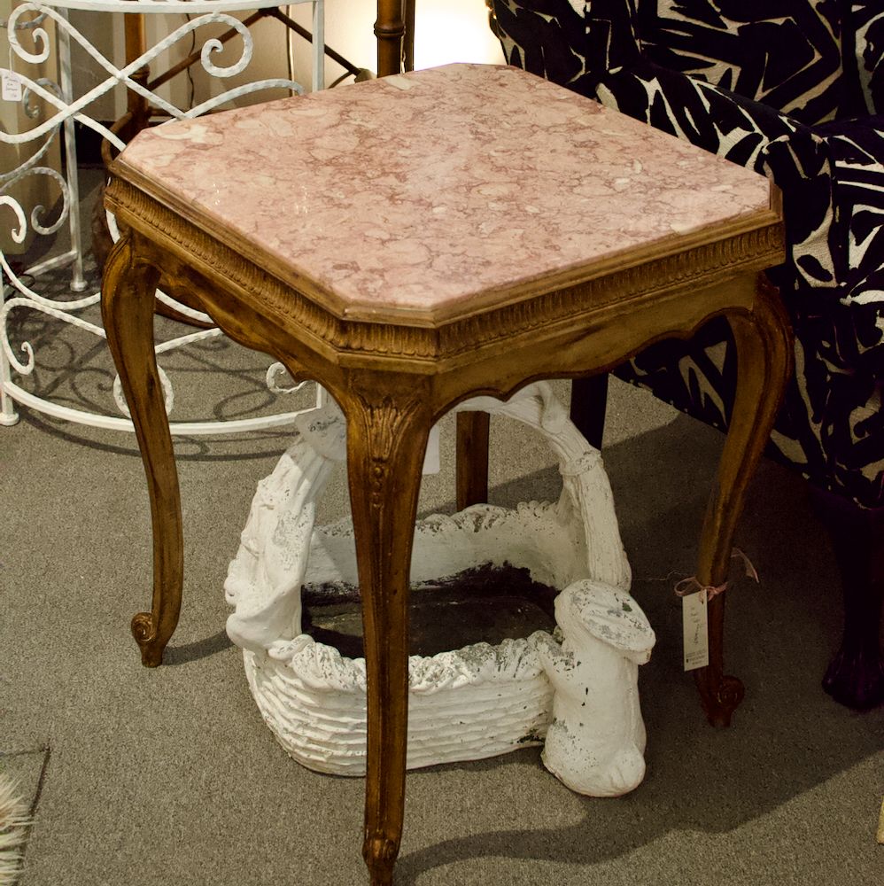 Shop Marble table - one of pair | Hunt & Gather