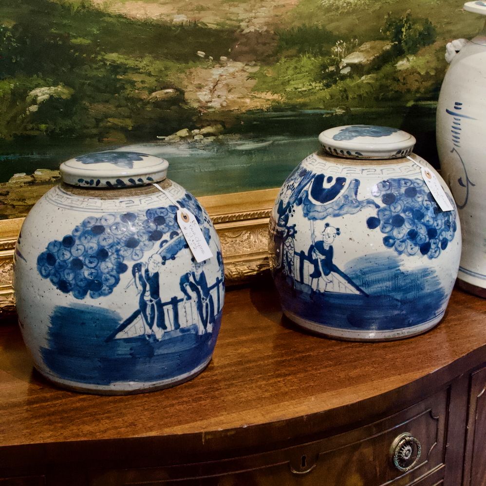 Shop Pair of Chinese jars | Hunt & Gather