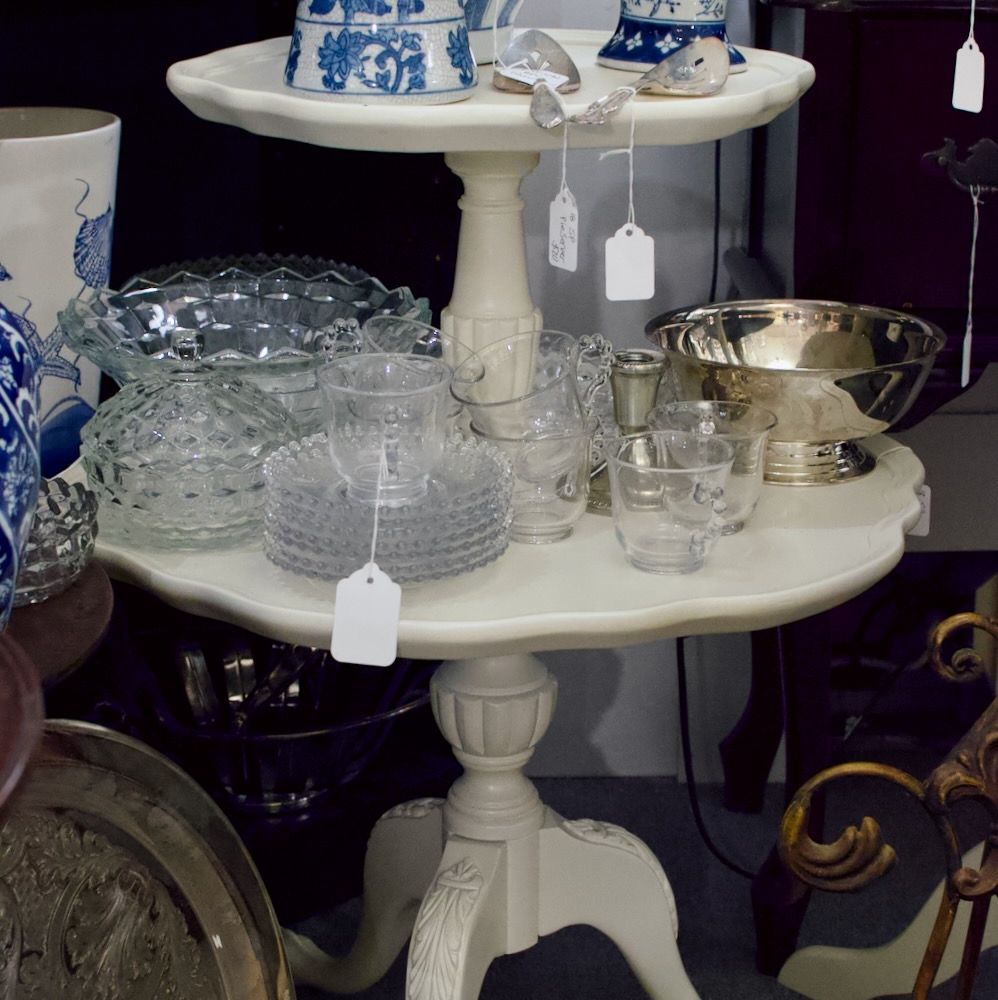 Shop Two tier pie crust table | Hunt & Gather